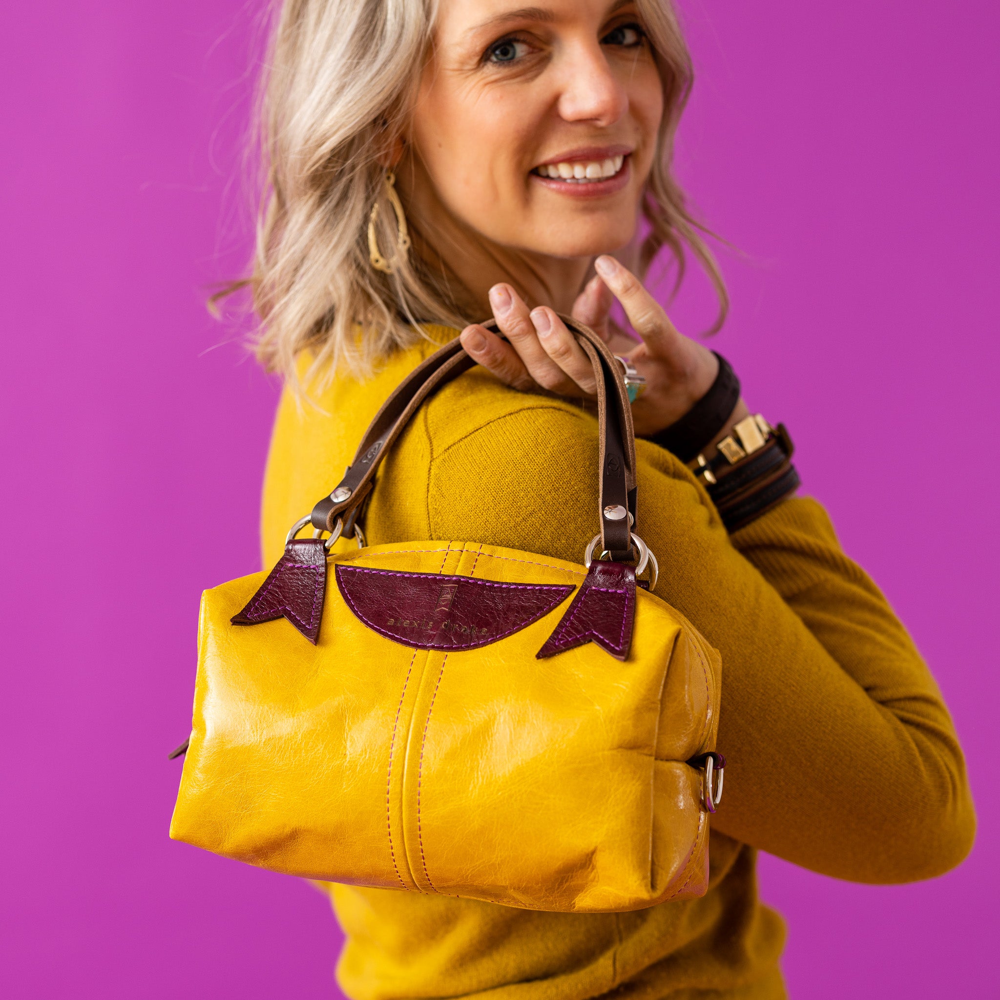 The Dolly - Our newest satchel – Alexis Drake