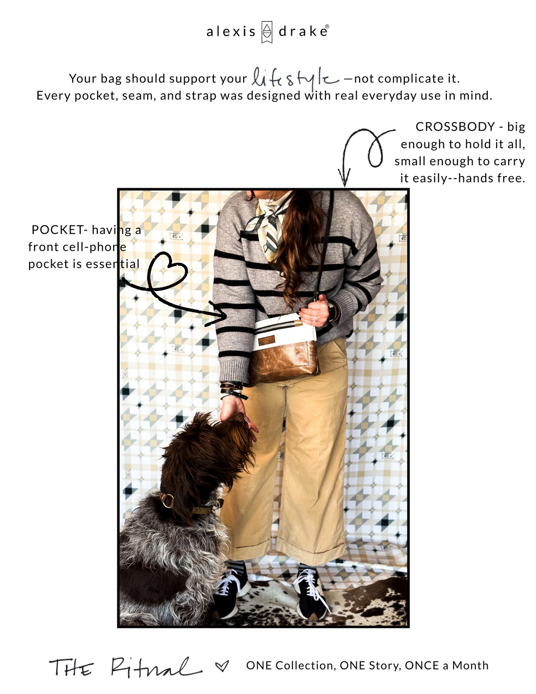 Made to carry what matters – Alexis Drake