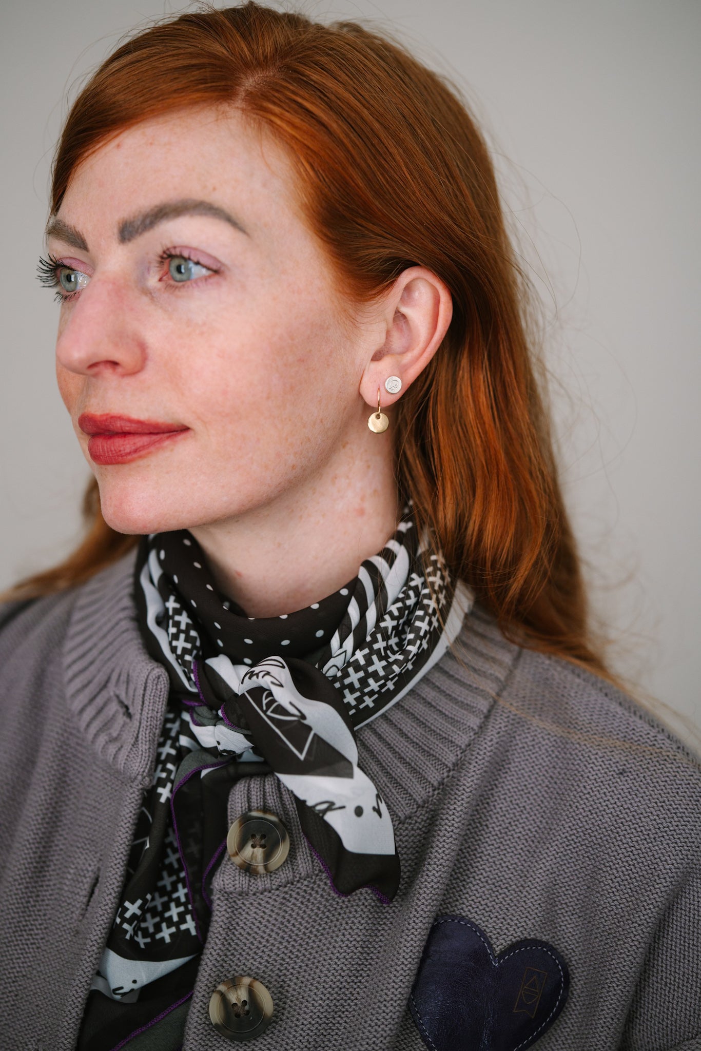 Scarf | Vintage Cross – Alexis Drake
