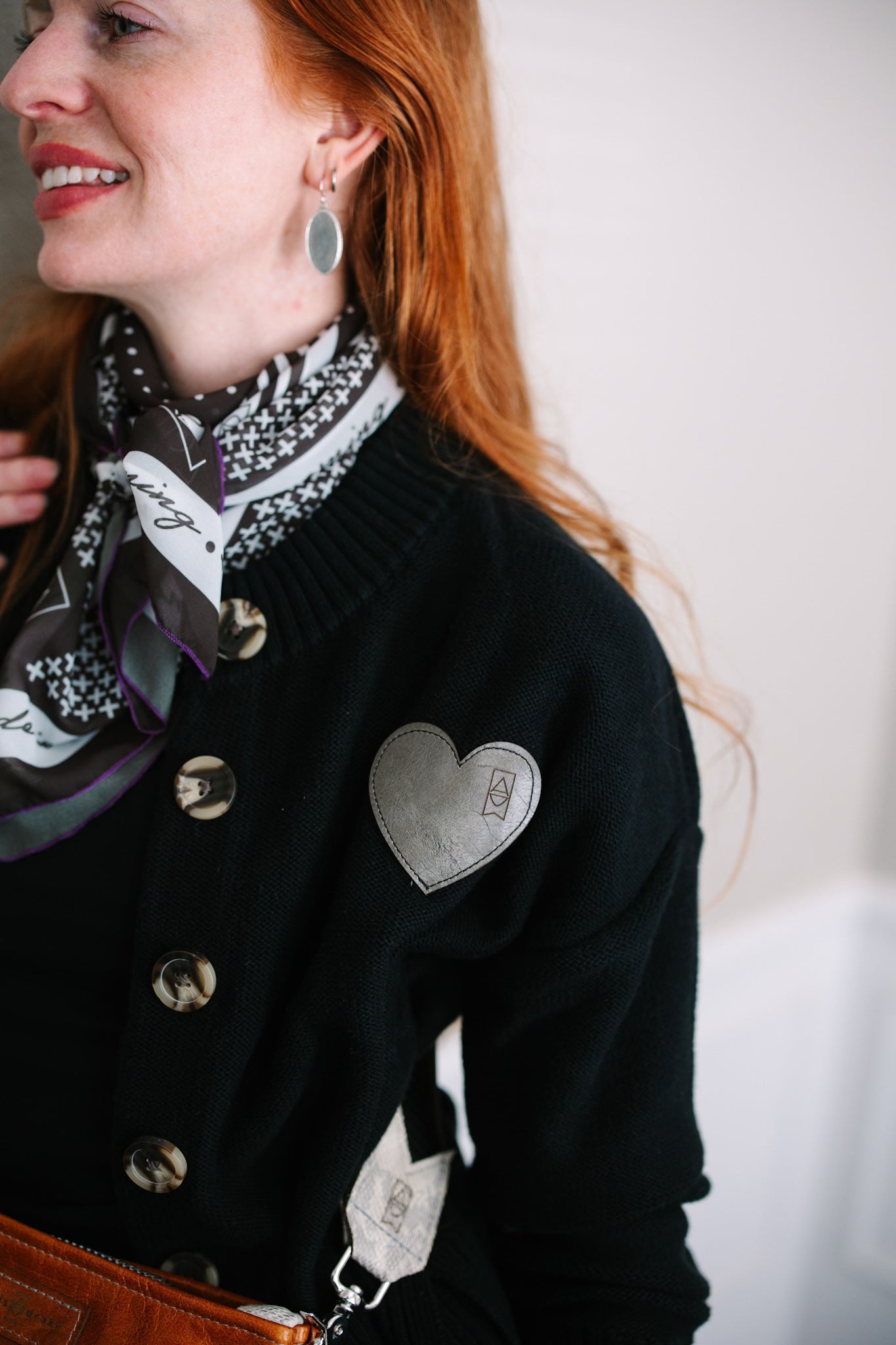 Scarf | Vintage Cross – Alexis Drake