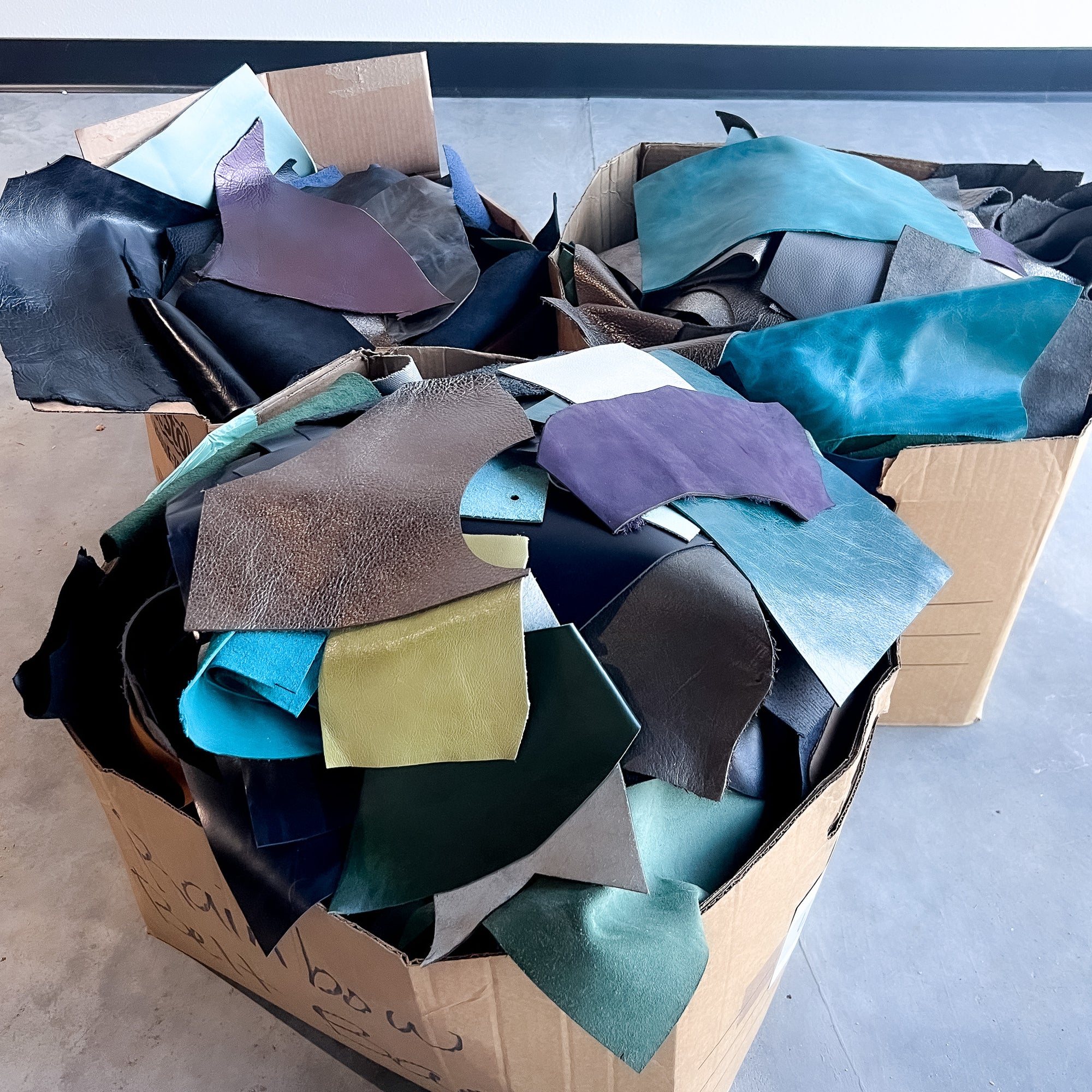 Make It Yourself | Leather Scrap Boxes | Various – Alexis Drake