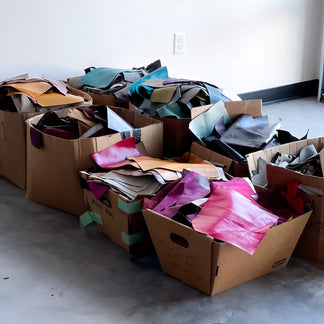 Make It Yourself | Leather Scrap Boxes | Various – Alexis Drake