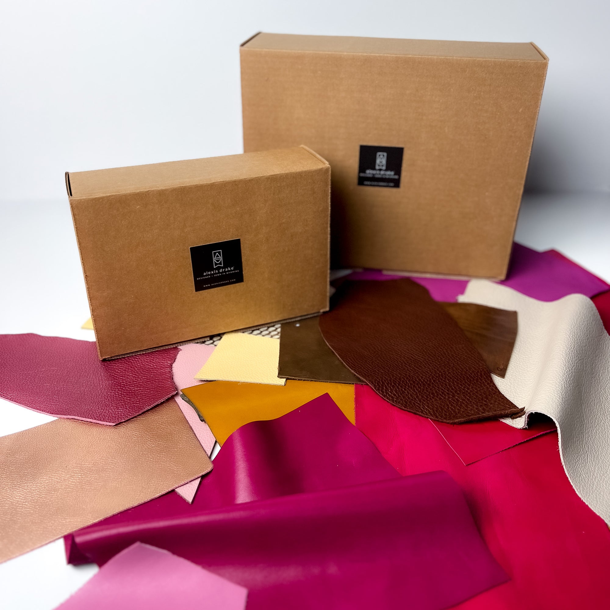 Make It Yourself | Leather Scrap Boxes | Various – Alexis Drake